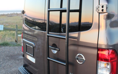 Have You Seen This Awesome No Drill Rear Access Ladder for Nissan NV ...